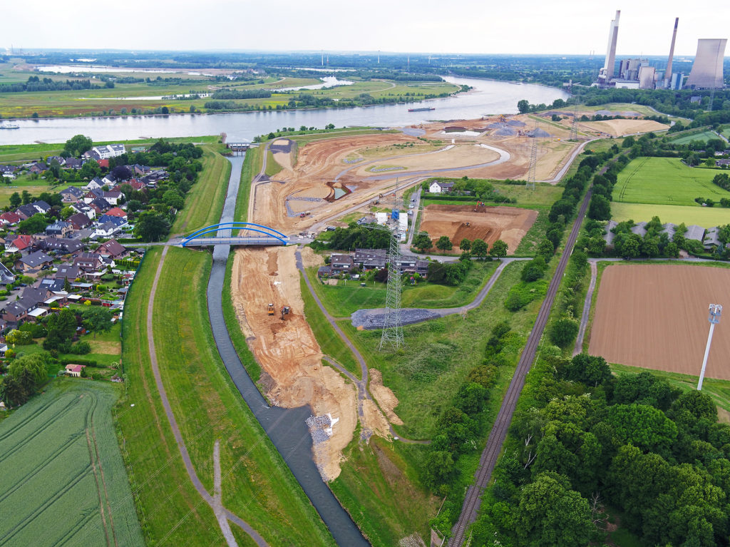 Umverlegung der Emscher-Mündung auf der Zielgeraden - eglv