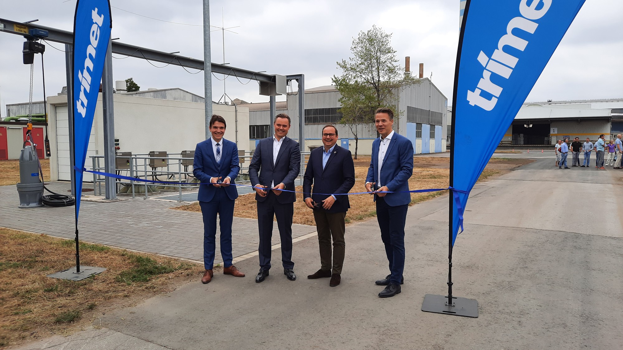 Trimet nimmt neues Abwassersystem in Betrieb - eglv