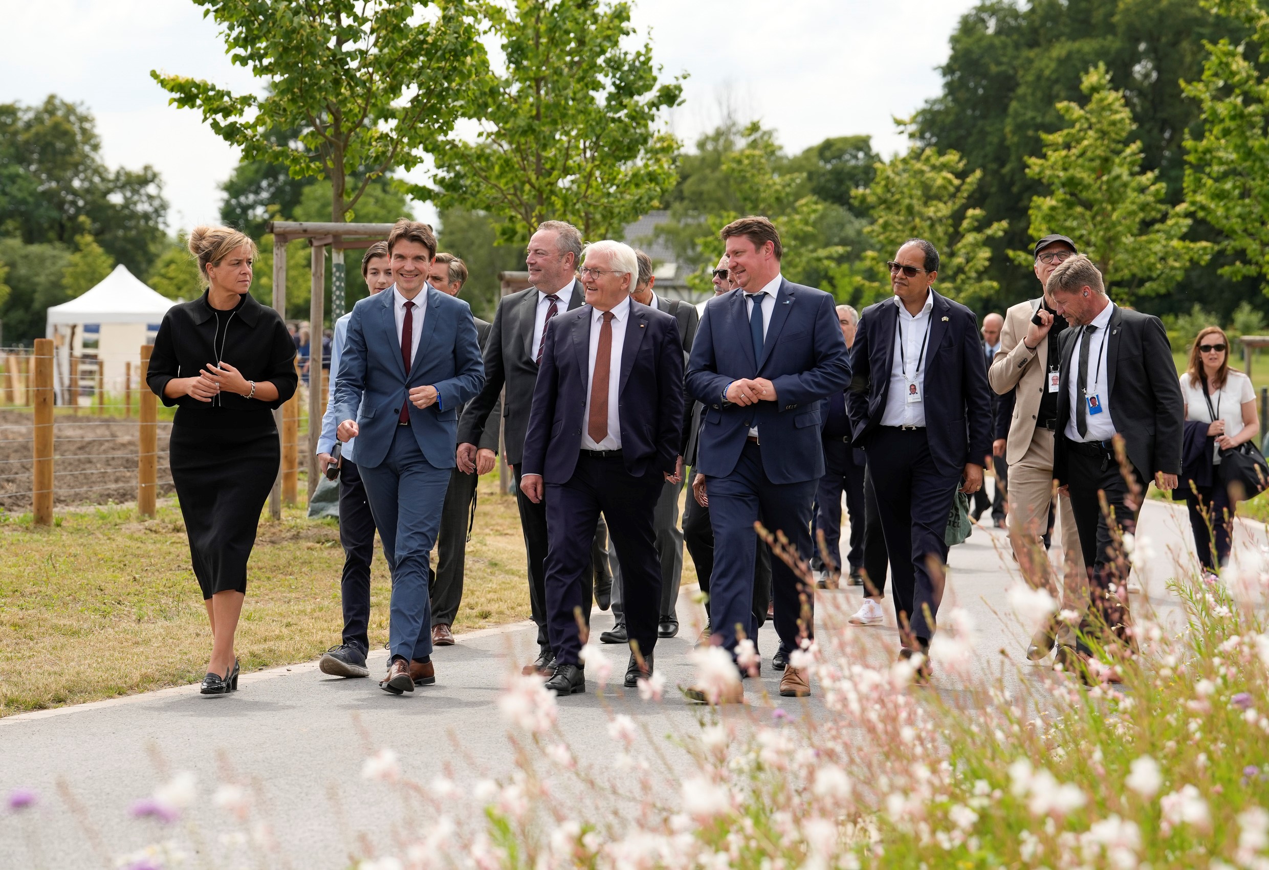 Bundespräsident Steinmeier besucht renaturierte Emscher - eglv