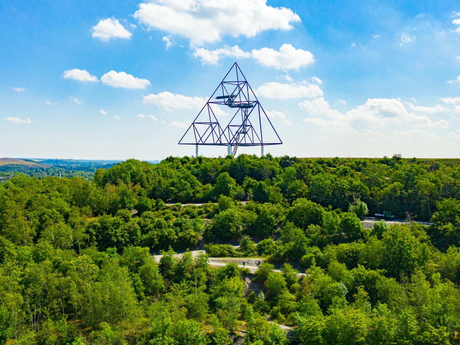 Bottrop: Haldenereignis Emscherblick, Tetraeder - eglv