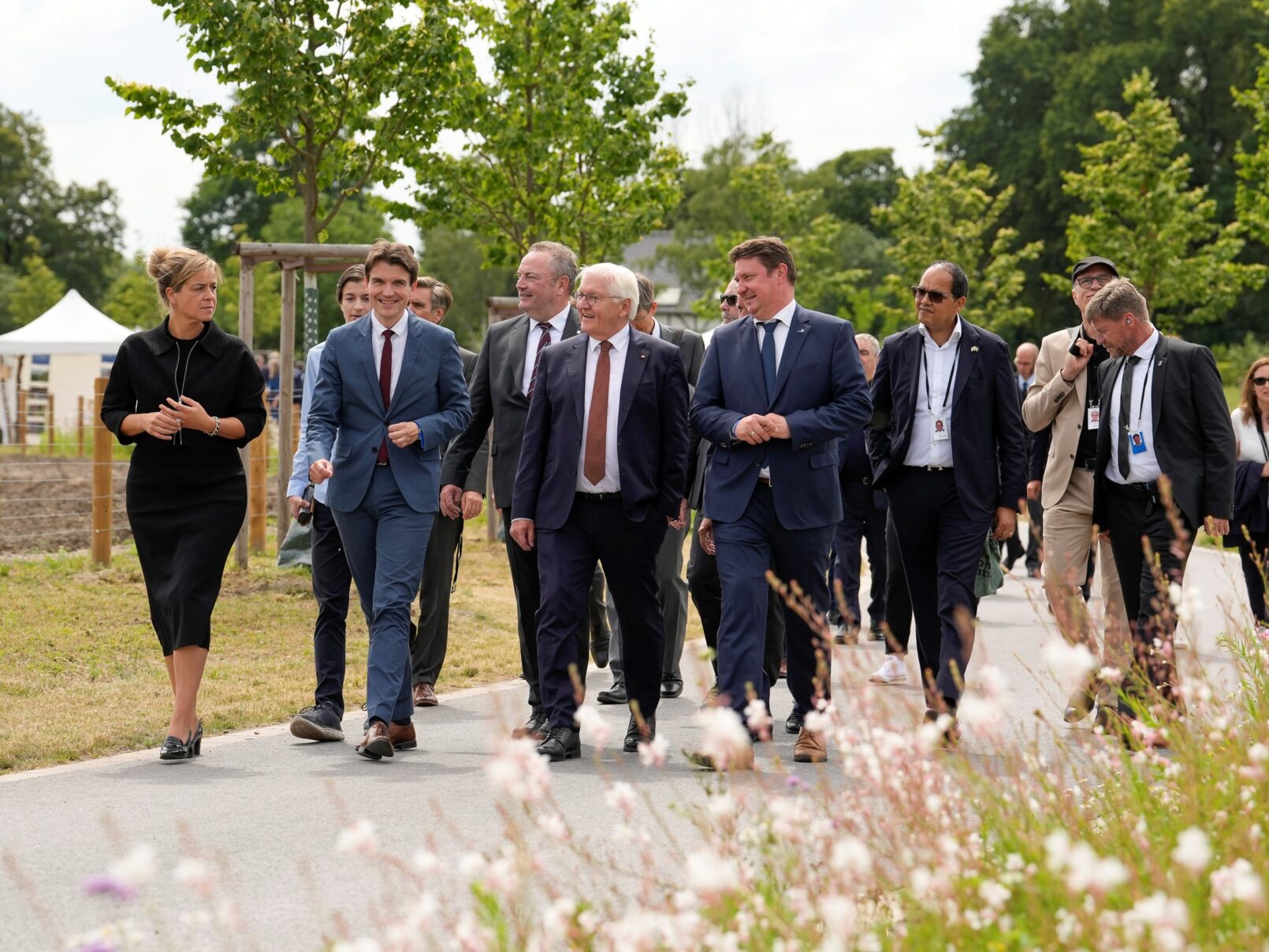 Bundespräsident Steinmeier besucht renaturierte Emscher - eglv