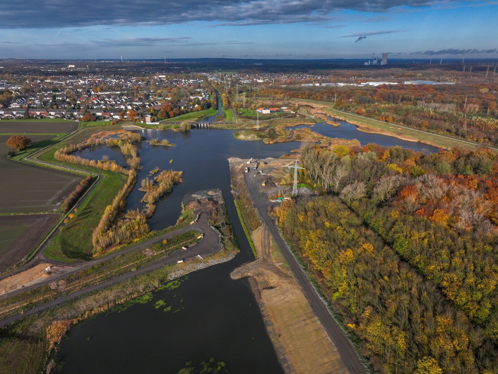 Emscher-Auen: Aus vier kleinen Becken wird ein großes - eglv